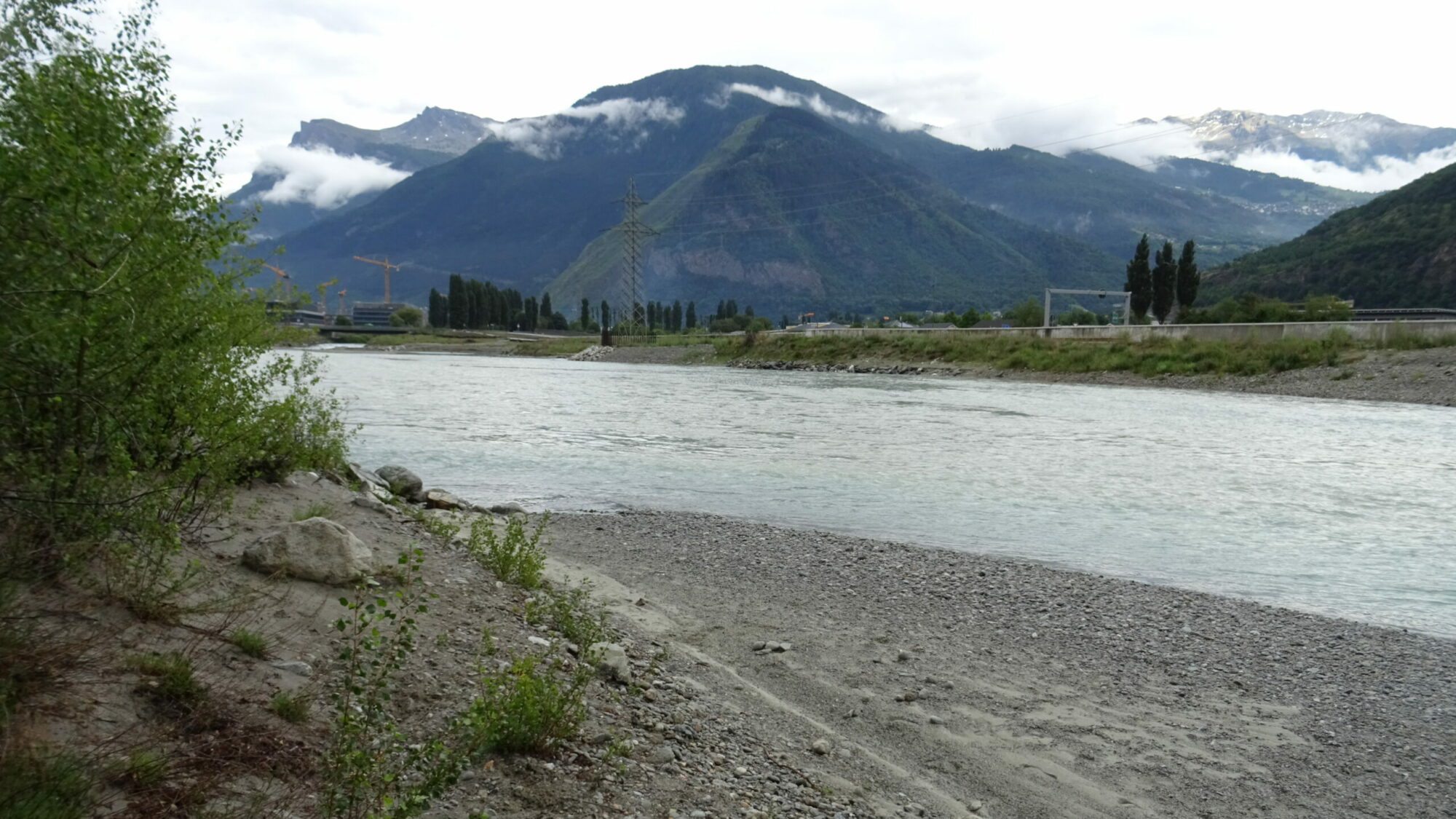 Wirkungskontrolle Revitalisierung der Rhone bei Visp - IC Infraconsult